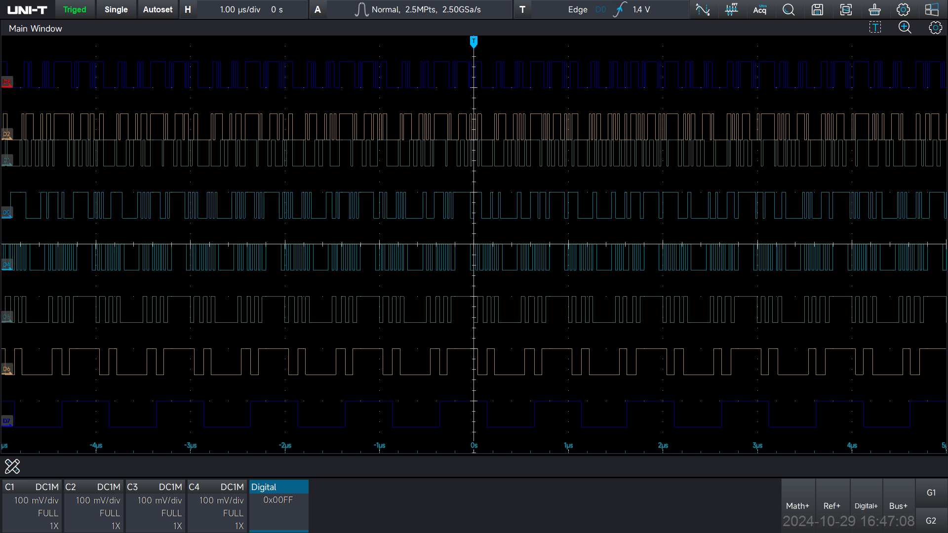 UNI‑T MSO7000X‑LA 16‑Channel Logic Analyzer Option | ElongEyes Instruments